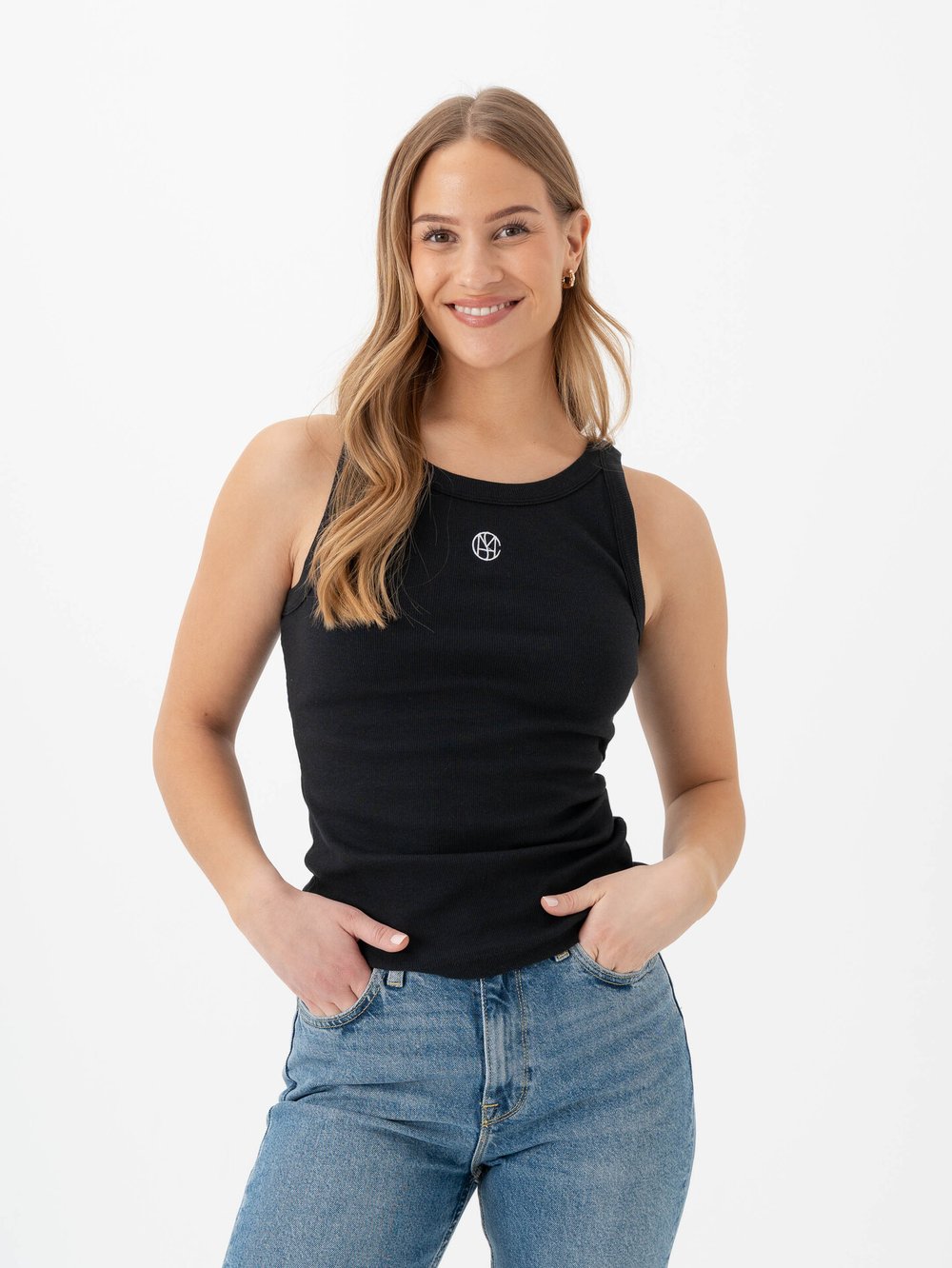 MSCH Copenhagen Gubbe Rasmia Icon SL Top - Sort | Getinspired.no