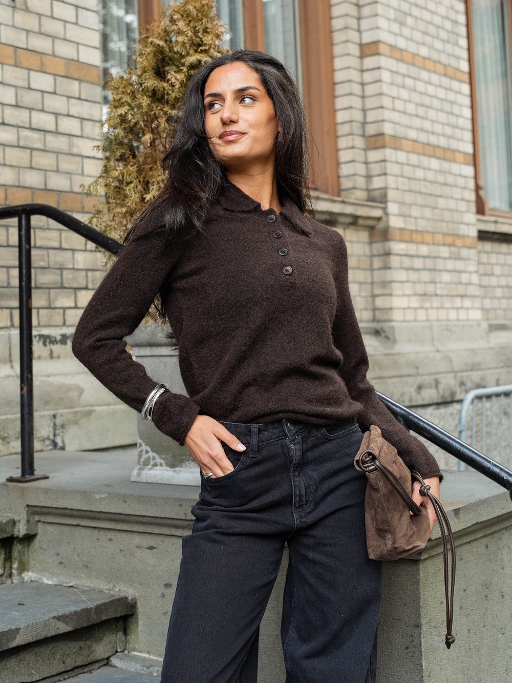 Part Two Silya Pullover - Brun | Getinspired.no