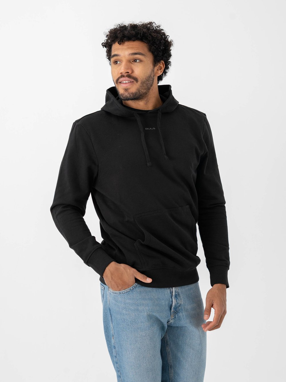 Bula Frame Logo Hoodie - Sort | Getinspired.no
