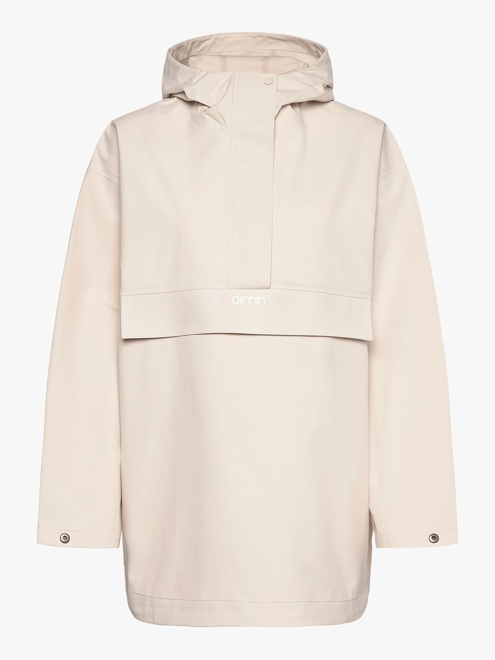 Aim'n Oversized Anorak - Beige | Getinspired.no