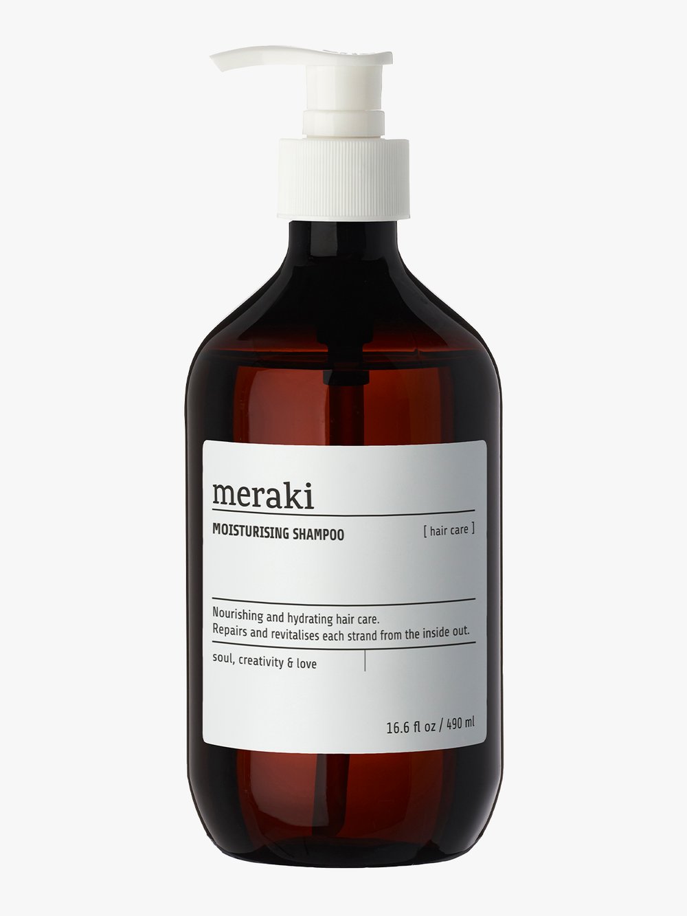 Meraki Moisturising Shampoo 490 ml - Brun | Getinspired.no