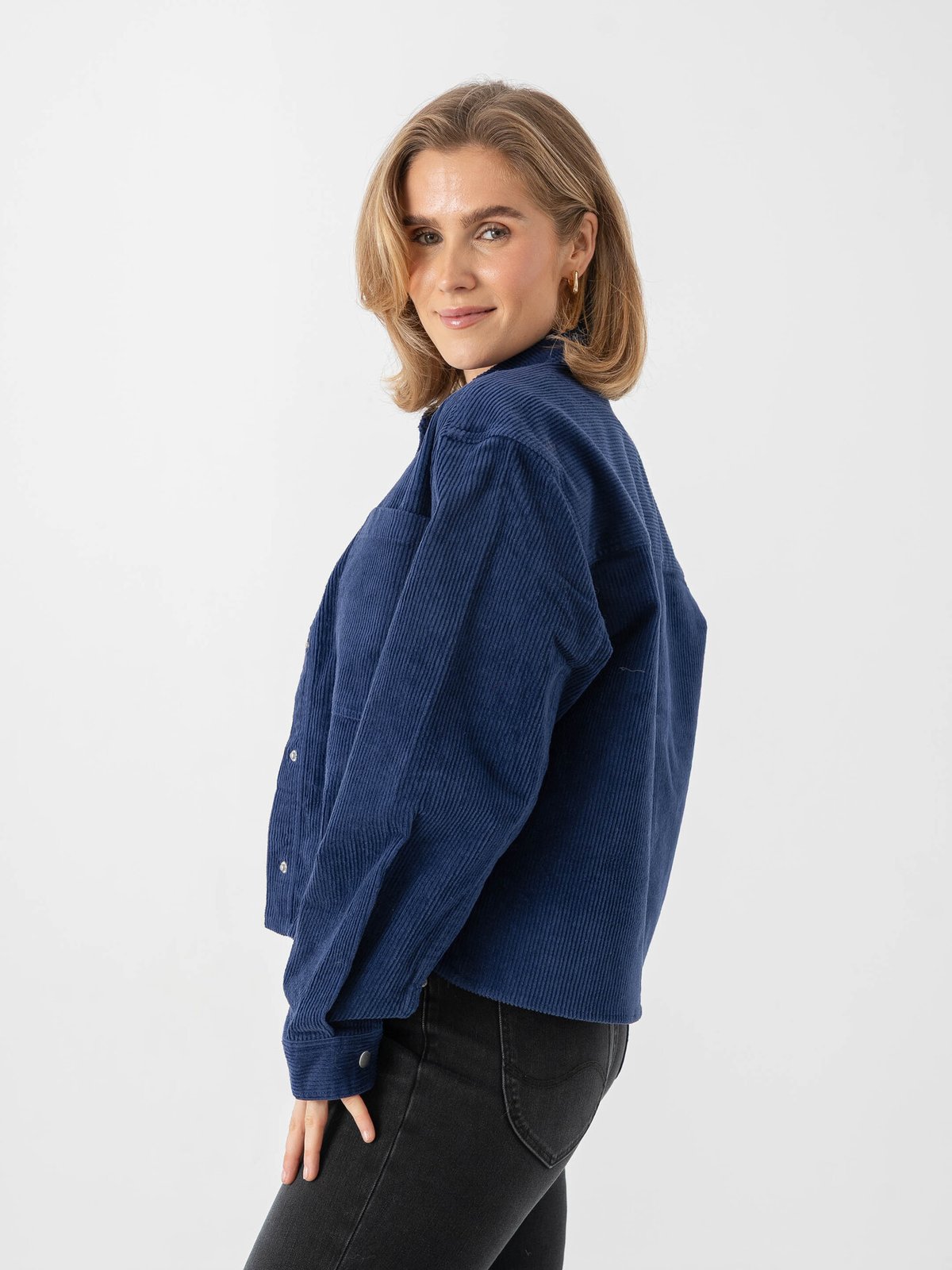 MSCH Copenhagen Arcelle Geggo Shirt - Blå | Getinspired.no