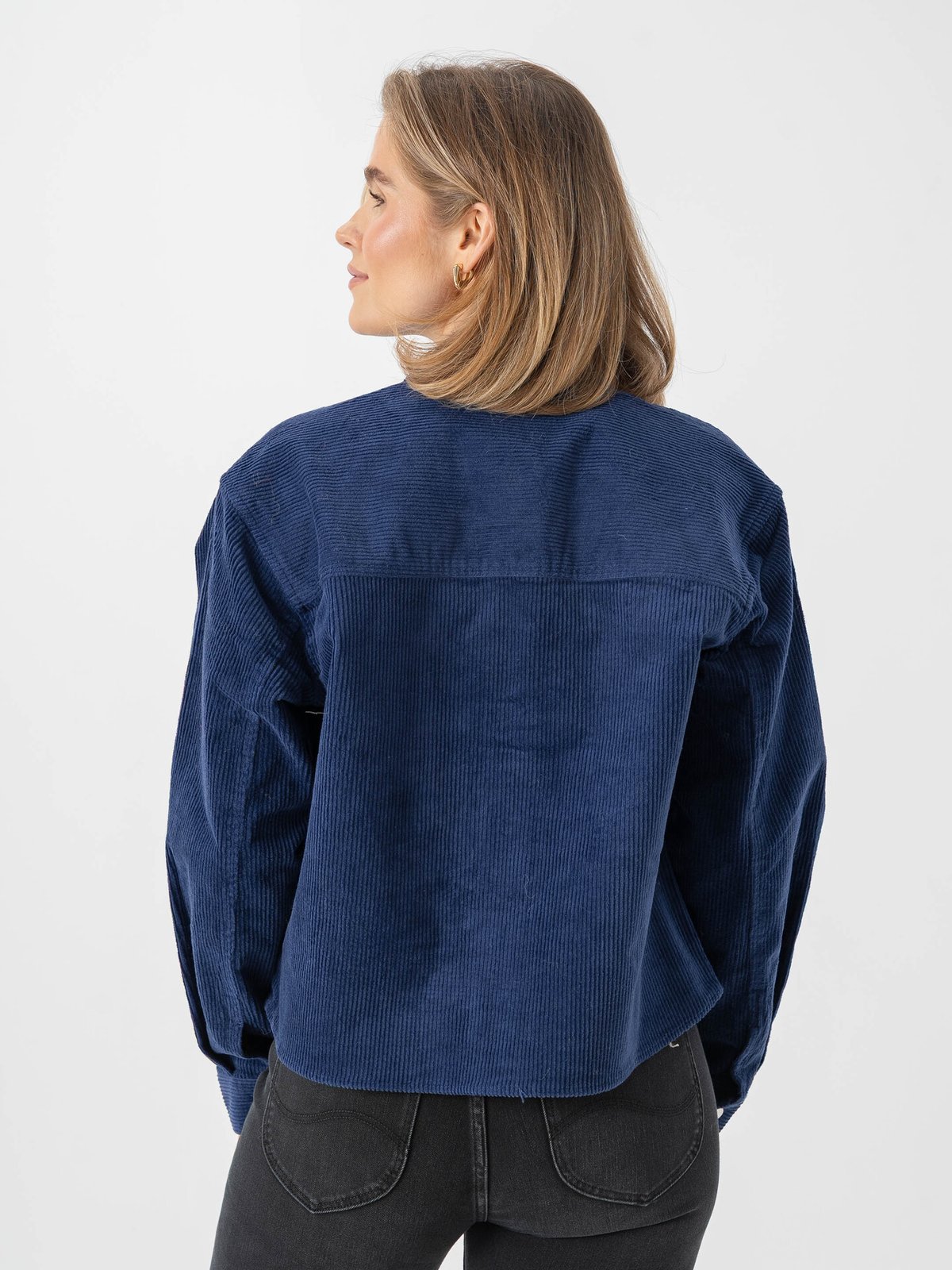 MSCH Copenhagen Arcelle Geggo Shirt - Blå | Getinspired.no