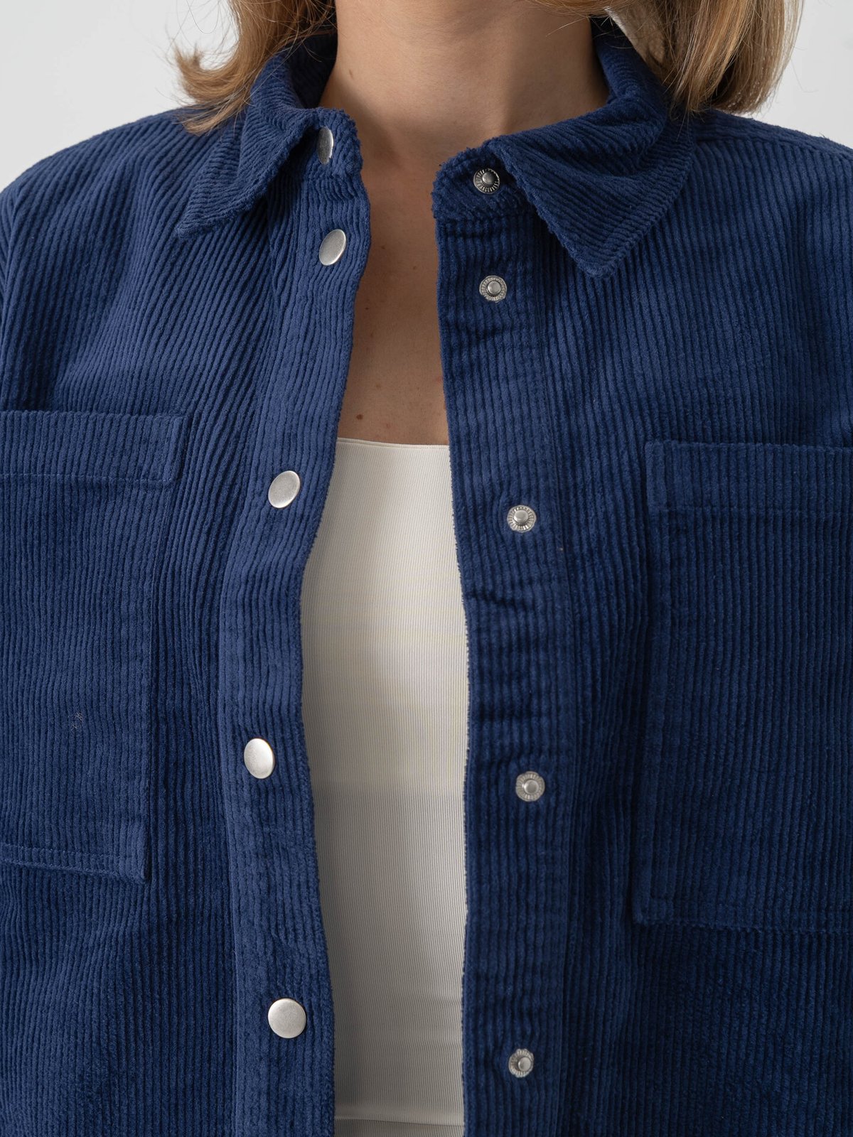 MSCH Copenhagen Arcelle Geggo Shirt - Blå | Getinspired.no