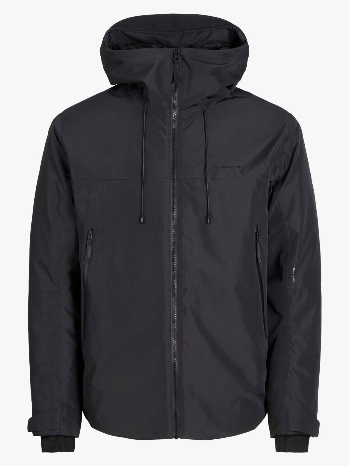 Jack and Jones Summit Padded Shell Jacket - Sort | Getinspired.no