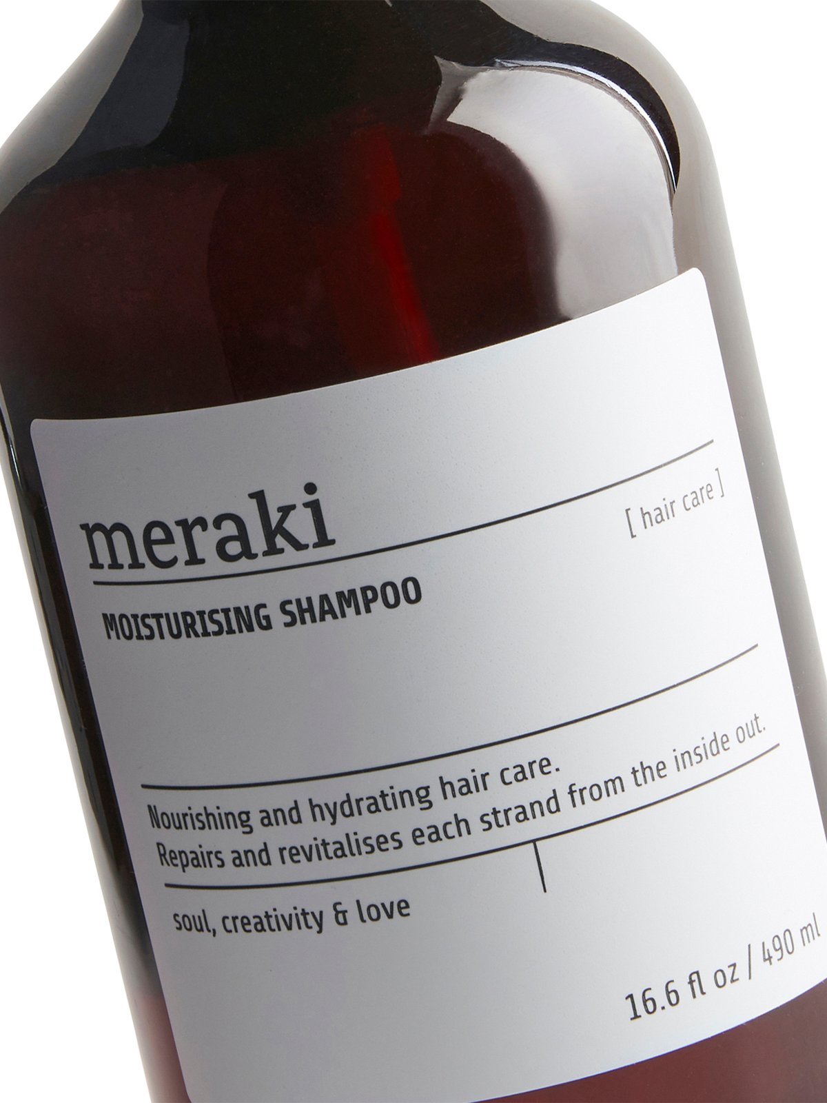 Meraki Moisturising Shampoo 490 ml - Brun | Getinspired.no