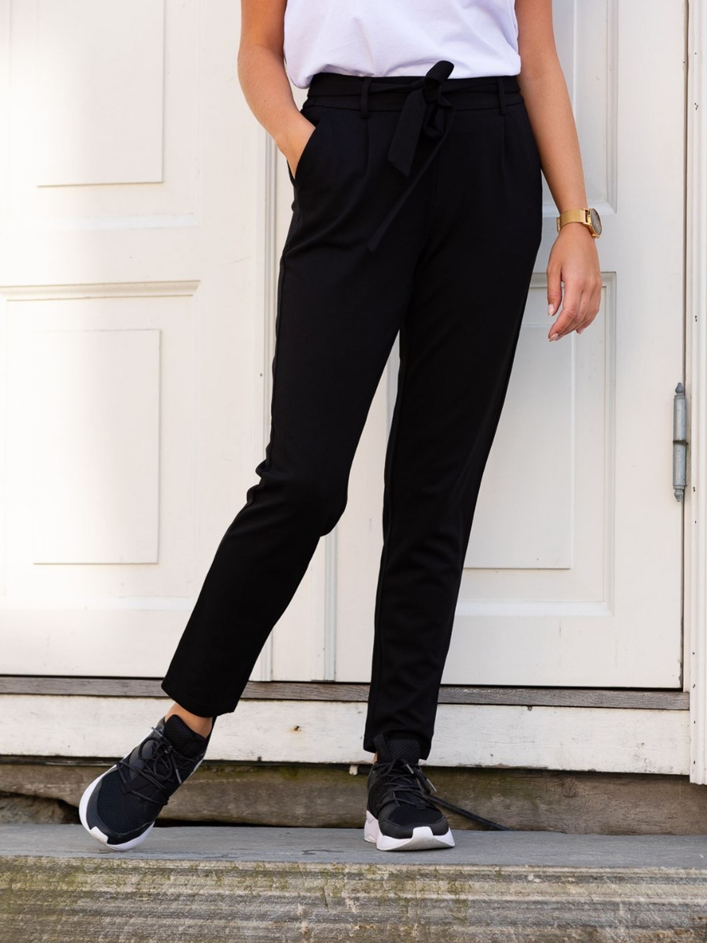 MSCH Copenhagen Popeye Pants - Black | Getinspired.no