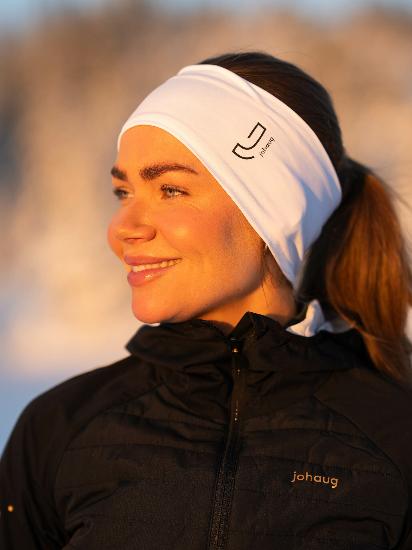 Johaug Thermal Headband - Hvit | Getinspired.no