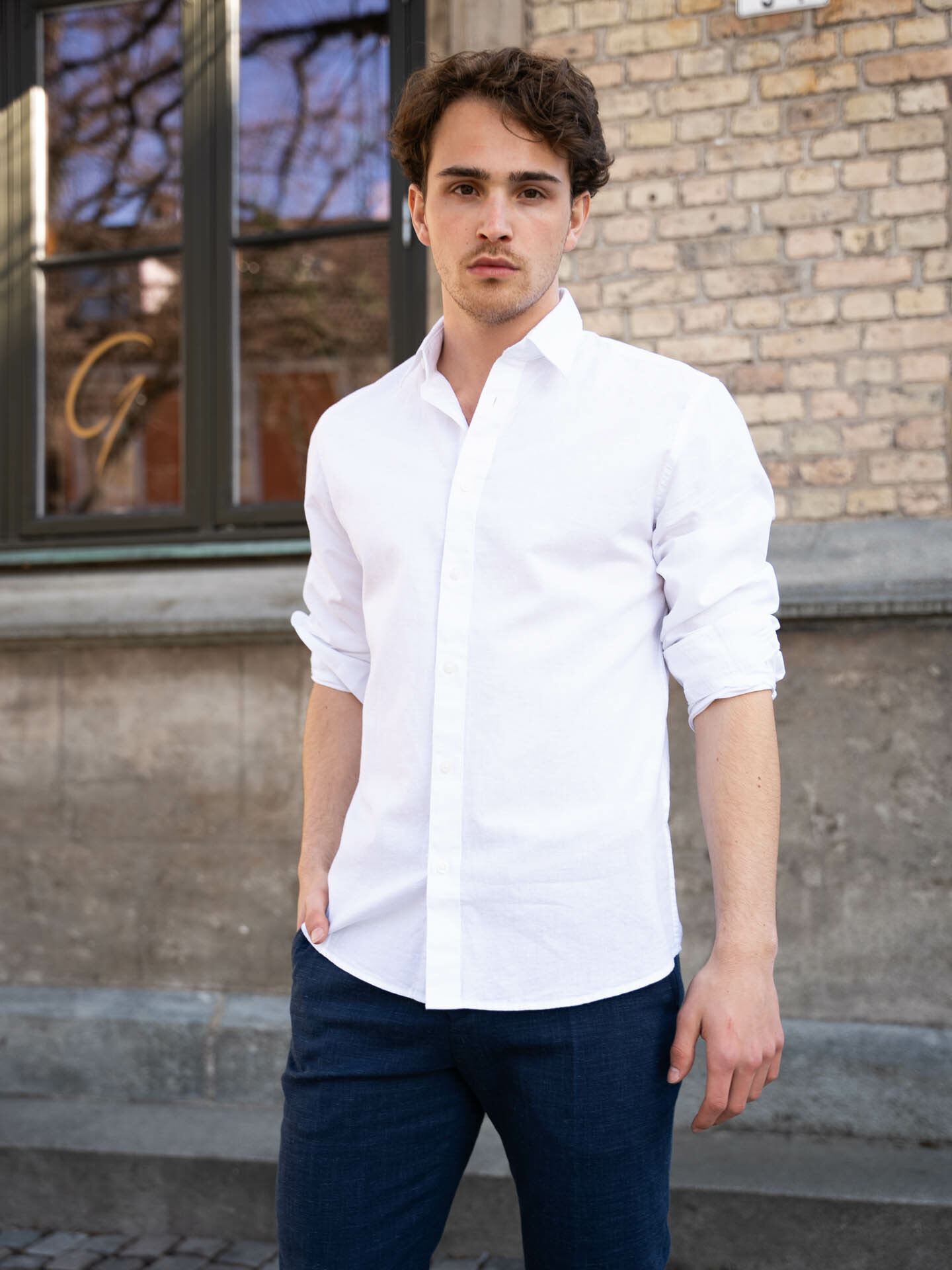 Matinique Robo Shirt - Hvit | Getinspired.no