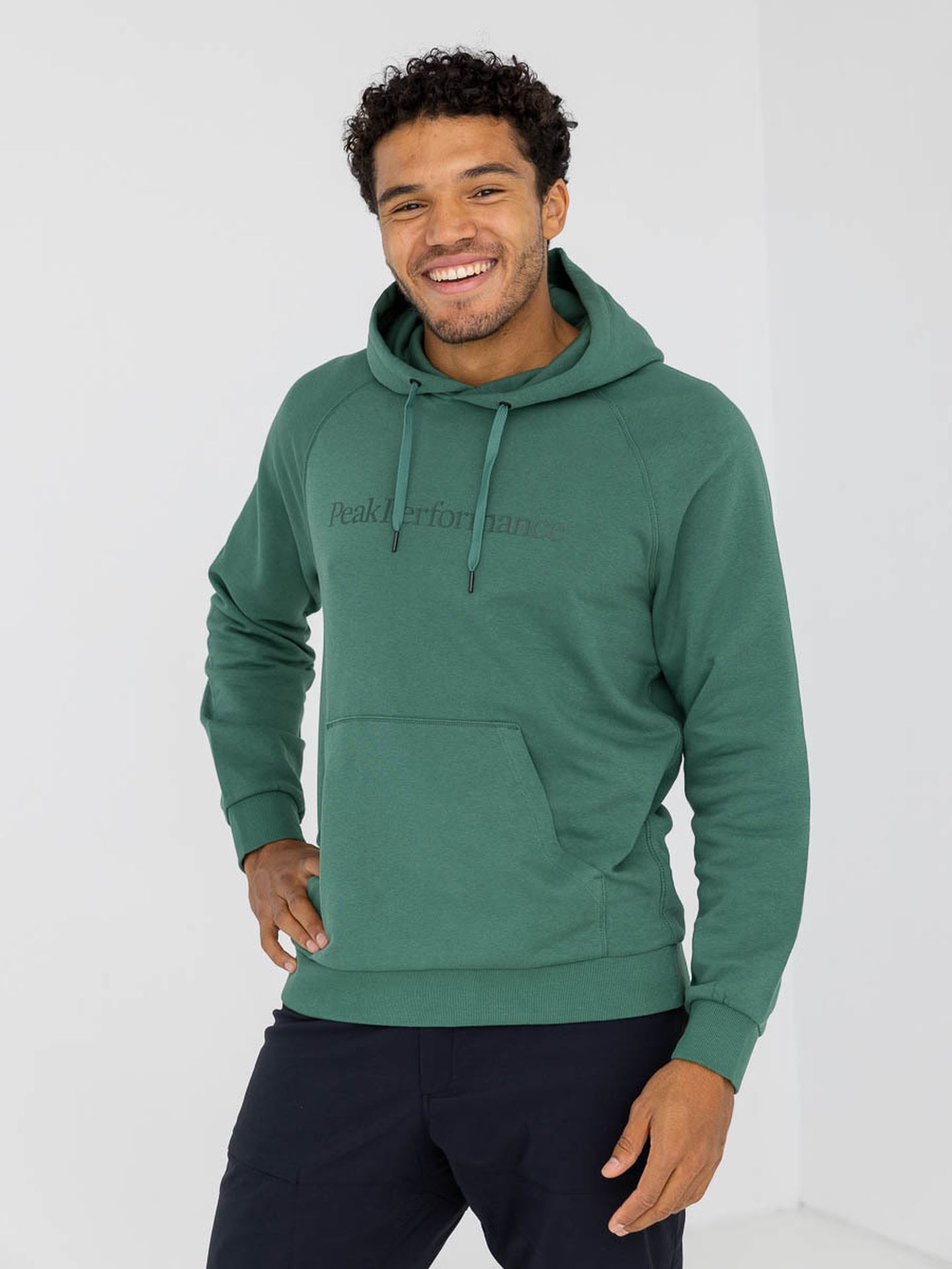 Peak Performance Ground Hood - Grønn | Getinspired.no