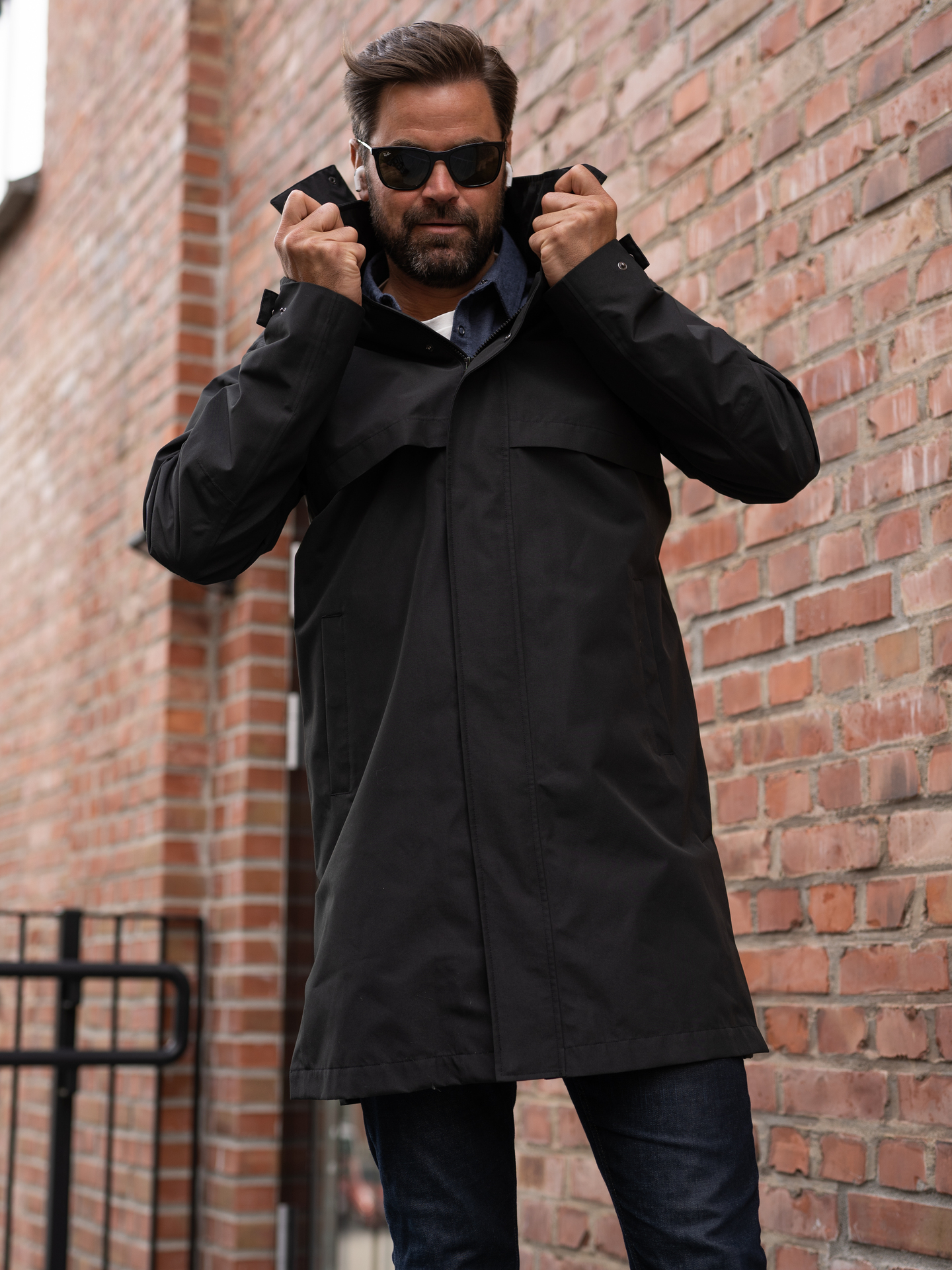 Twentyfour Mode 2L Trench - Sort | Getinspired.no