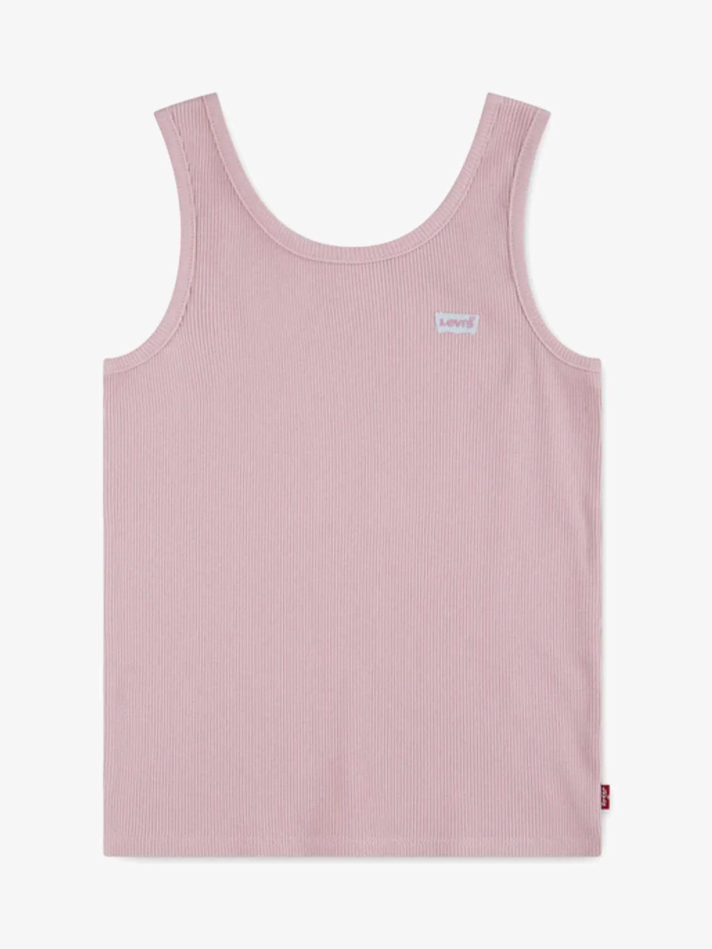 Levi's Kids Meet And Greet Ribbed Tank - Rosa | Getinspired.no